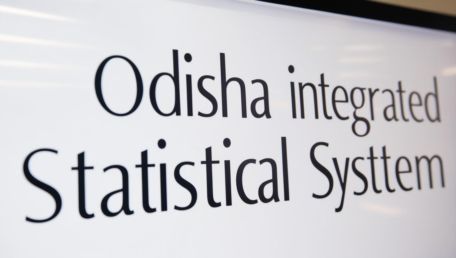 Odisha Launches Integrated Statistical System
