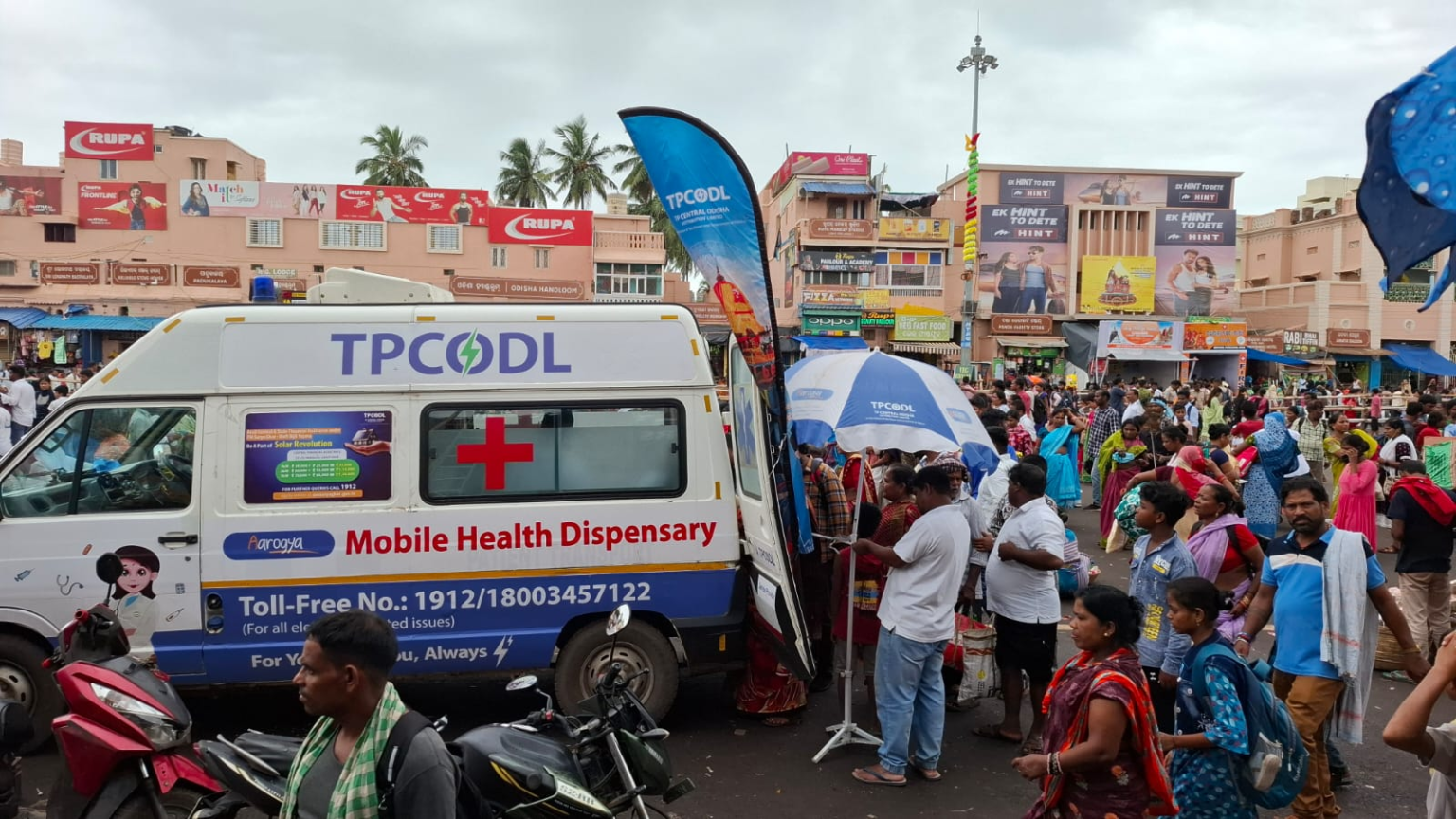 TPCODL Delivers Healthcare During Rath Yatra