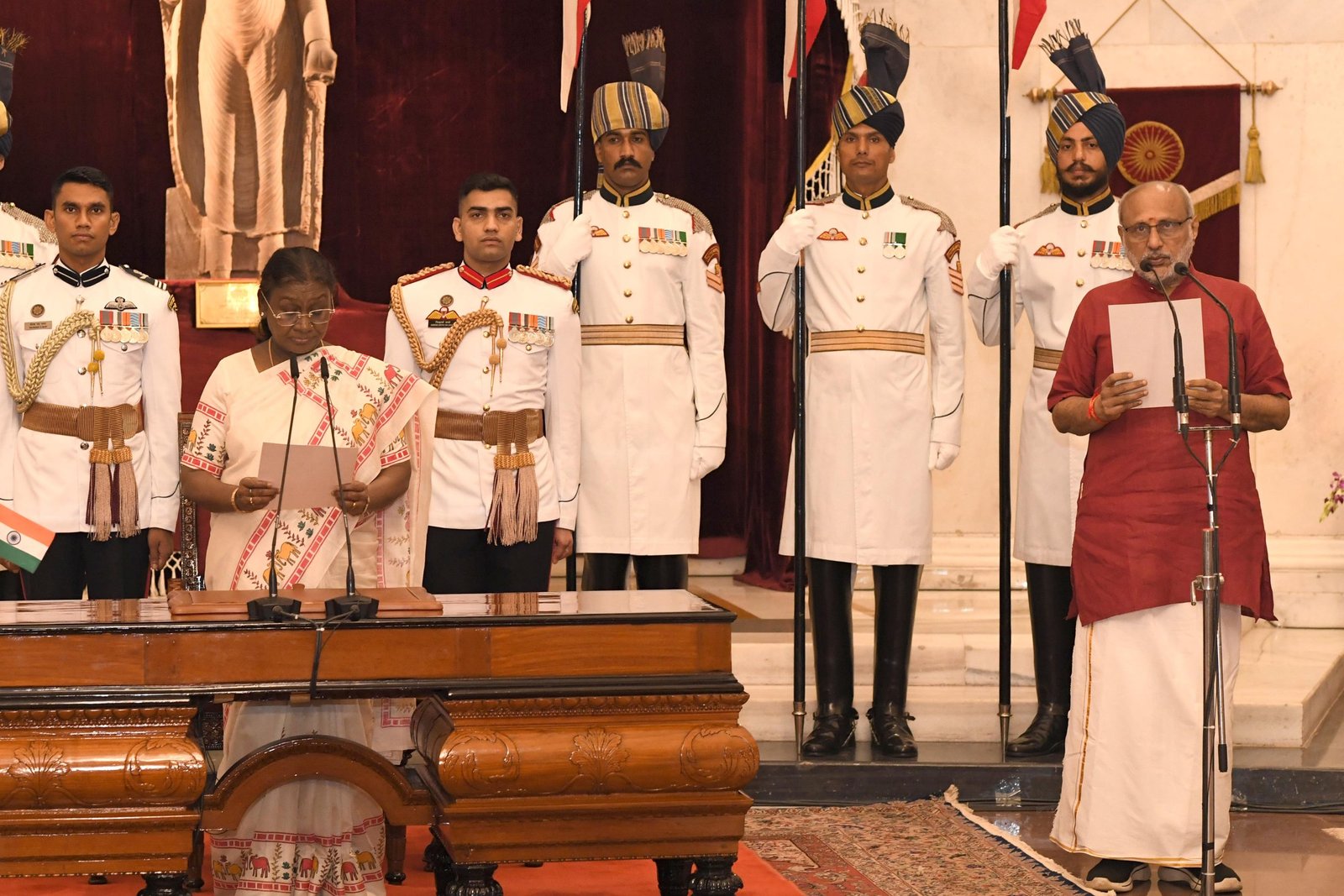 C. P. Radhakrishnan sworn in Vice President