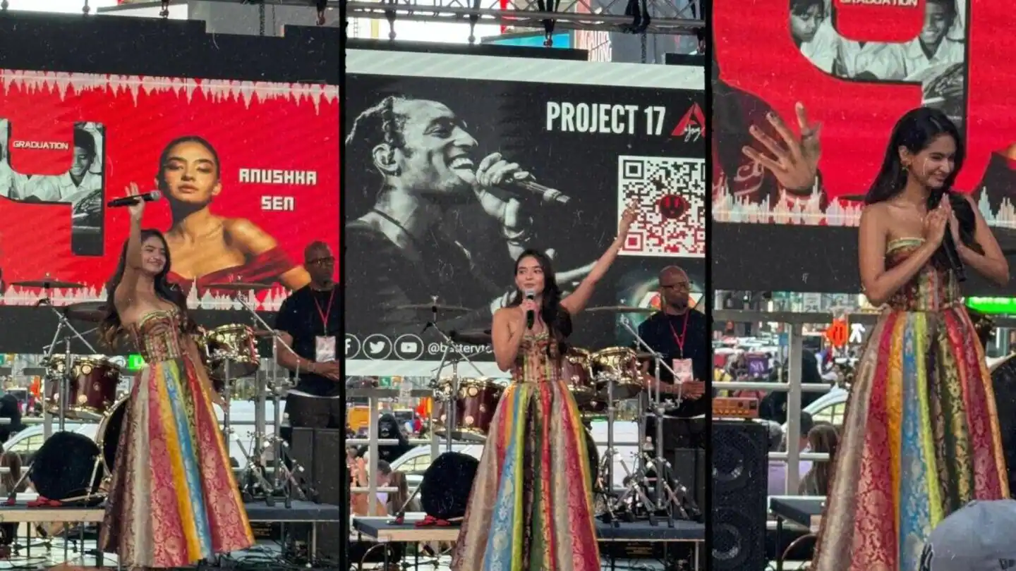 Anushka Sen debuts as singer with ‘Chameleon’